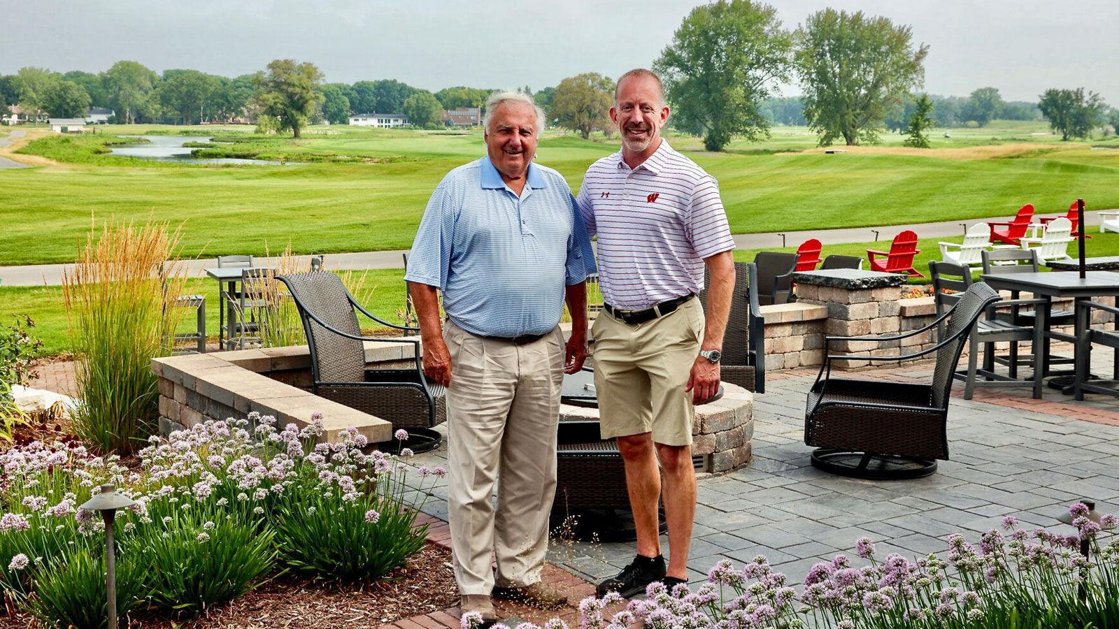 Dennis Tiziani proudly shows off his newly overhauled TPC Wisconsin ...