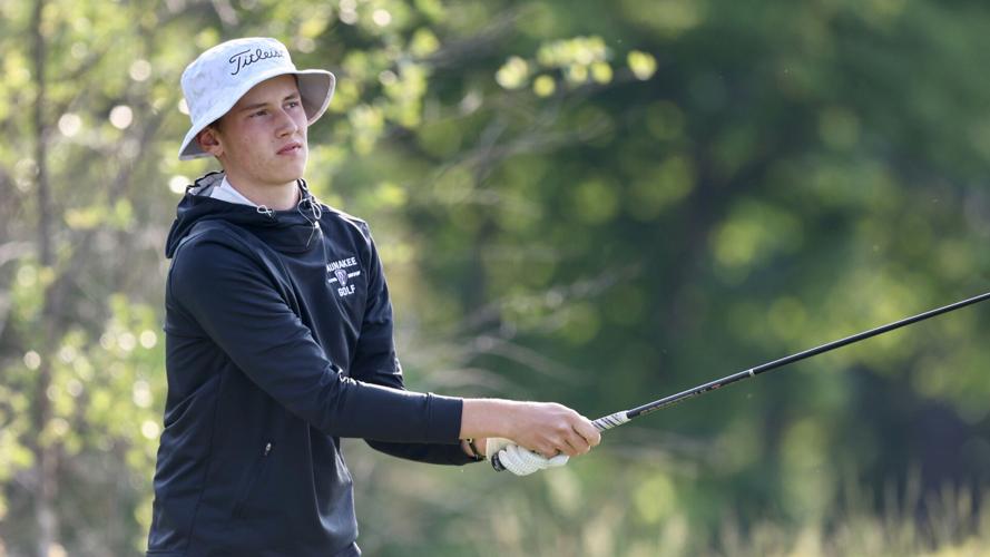 Photos: Day 1 of the WIAA boys state golf tournament at Blackwolf Run ...