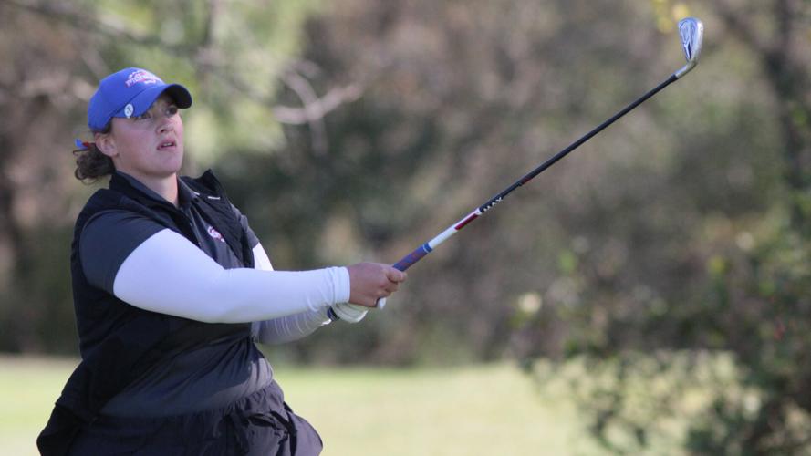 Photos: Top 10 golfers after 36 holes of 2022 WIAC women's golf ...