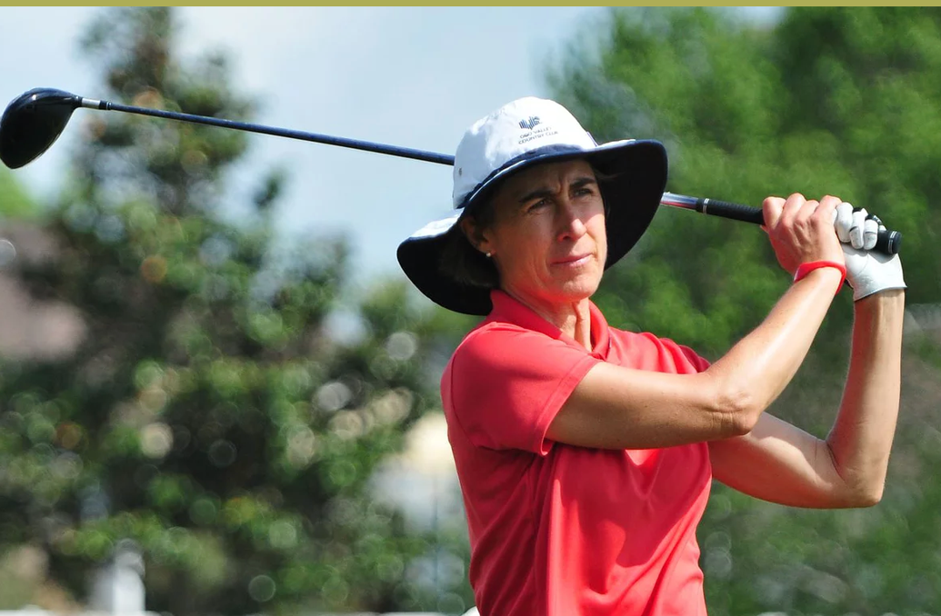 It was a bit fuzzy how she got there, but Christa Johnson emerges with ...