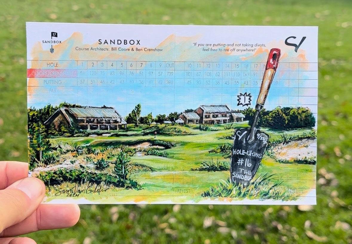 The Sweet Spot: Sam Van Galder's second career as golf course artist ...