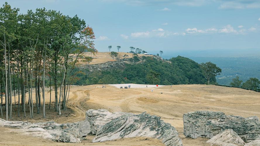 Photos: Construction on The Keep golf course at McLemore Resort in ...