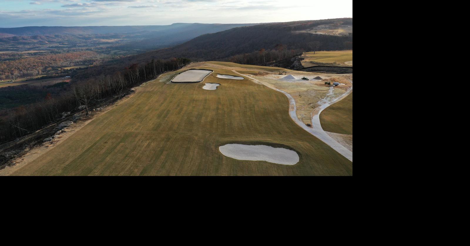 Photos: Construction on The Keep golf course at McLemore Resort in ...