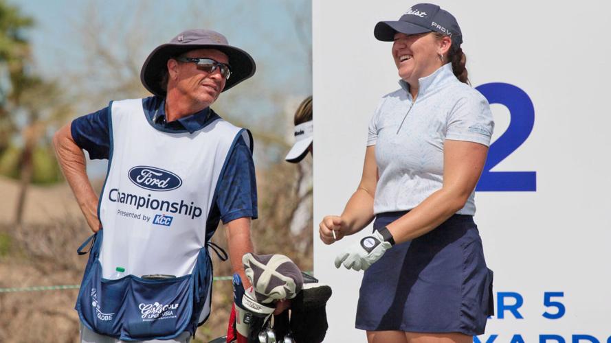 Photos: Ex-Badgers golfer Emily Lauterbach of Hartland makes her debut ...