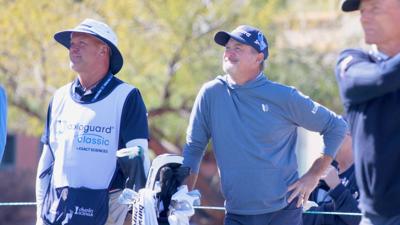 Having widow of colon cancer victim in his gallery at Cologuard Classic ...