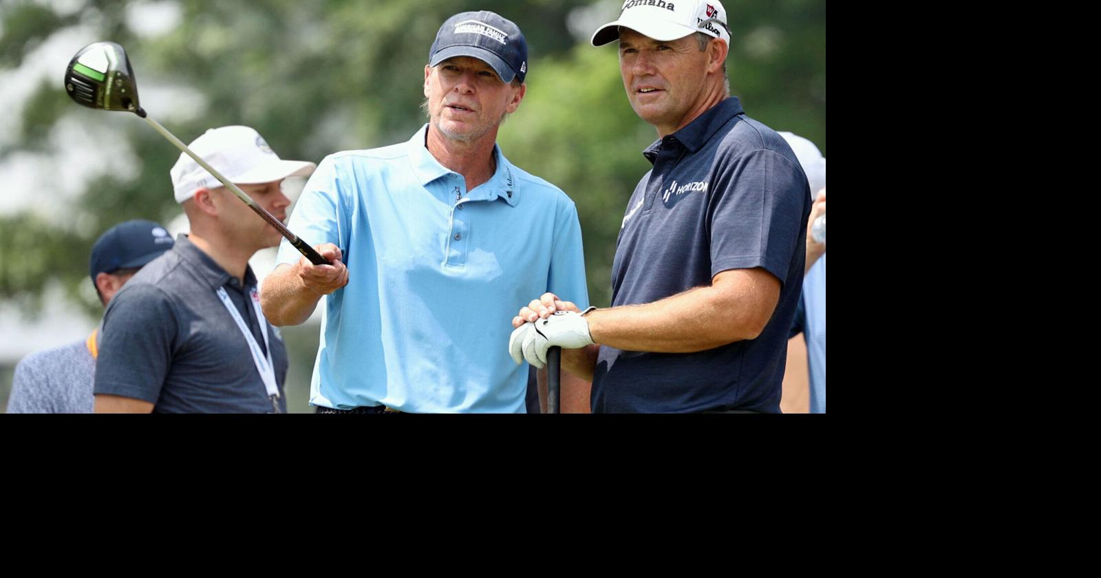 As he arrives at SentryWorld for the U.S. Senior Open in his home state ...