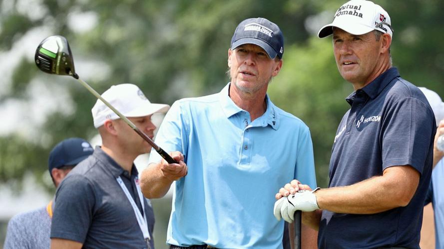 As he arrives at SentryWorld for the U.S. Senior Open in his home state ...