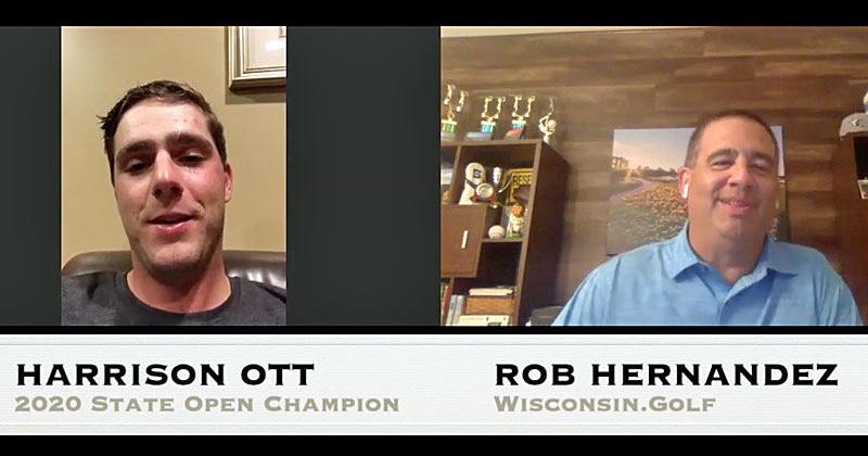 Harrison Ott talks about winning the 2020 Wisconsin State Open | Videos ...