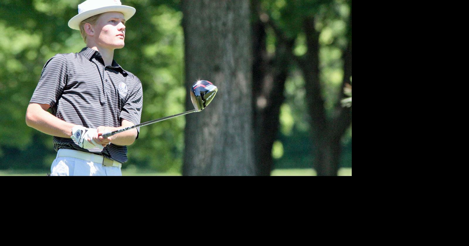 Mequon's Hunter Thibert leads defending champion Will Harned by one ...