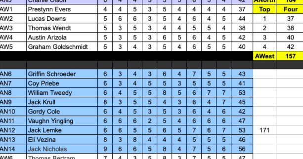 HS Boys Golf: 2025 Fox Valley Association | Appleton West at Appleton ...