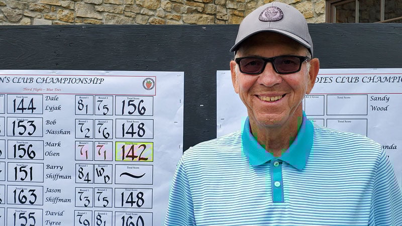 A tough mark to beat: Mark Olsen has played in 59 straight Kenosha ...