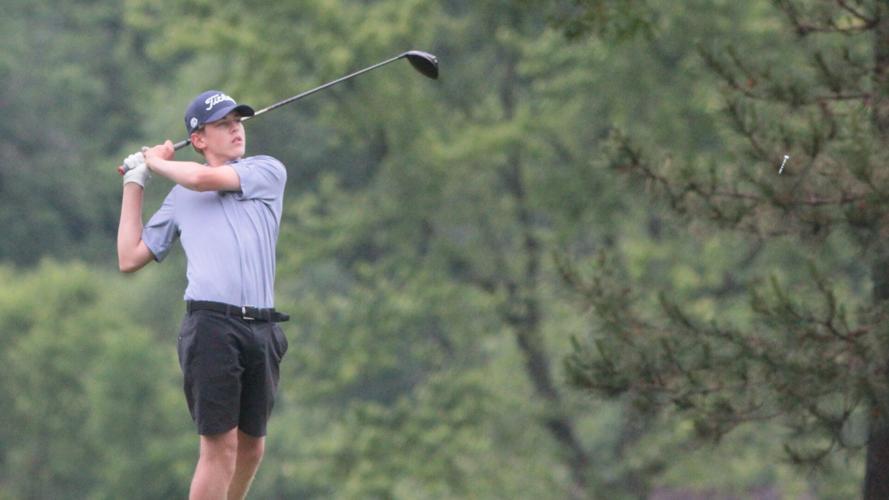Milton's Kade Wieland makes it sing in the rain as he shoots a 65 at ...
