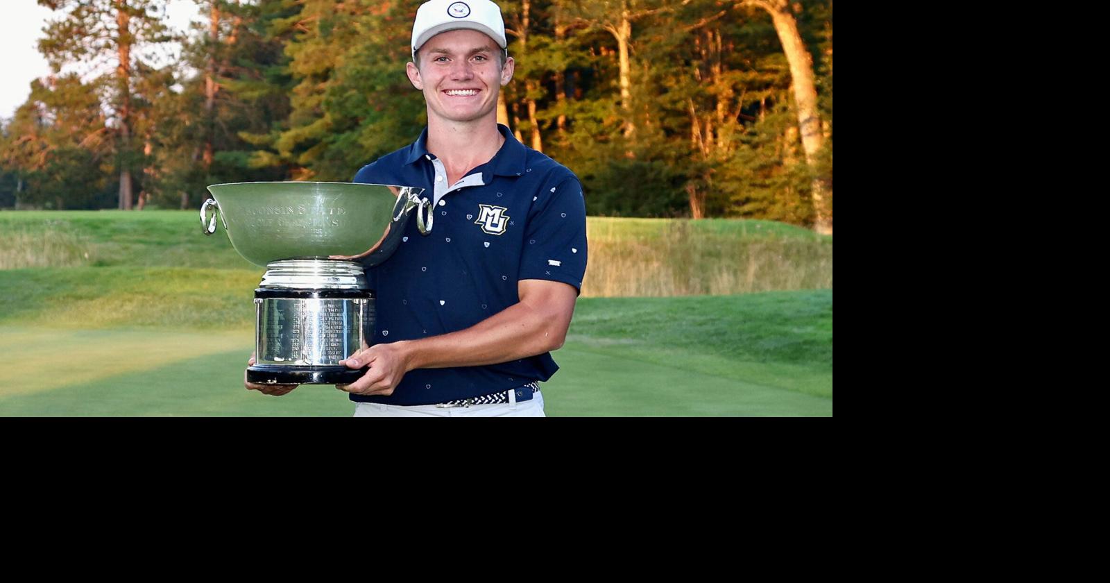 Marquette's Max Lyons birdies final three holes to seize Wisconsin ...