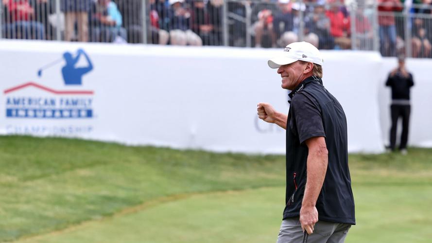 Photos: Final round of the 2023 AmFam Championship at University Ridge ...