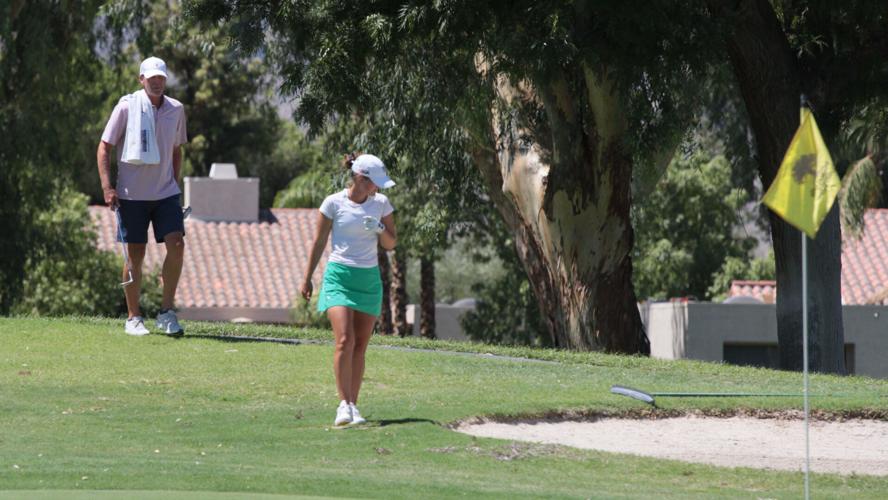 Photos: Wisconsin's Bobbi Stricker, Emily Lauterbach, Taitum Beck tee ...