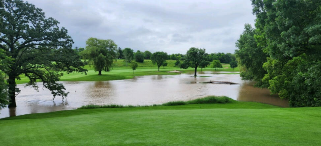 Photos: A look at the heavy flooding at South Hills G&CC in Fond du Lac ...