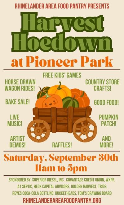 Rhinelander food pantry's Annual Harvest Hoedown returns on Sept. 30 ...
