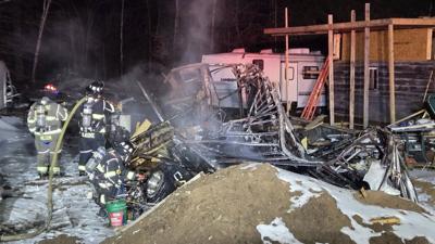 RV total loss after intentionally lit on fire in Town of Pine Lake ...