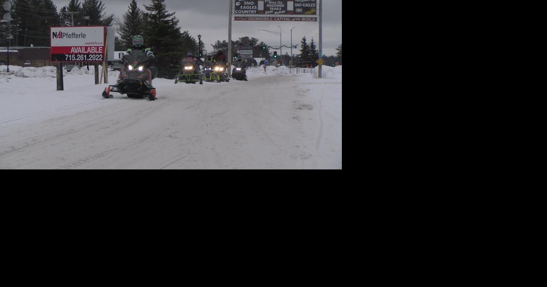 Snowmobile trails hanging on, waiting for next snowfall | Local News ...