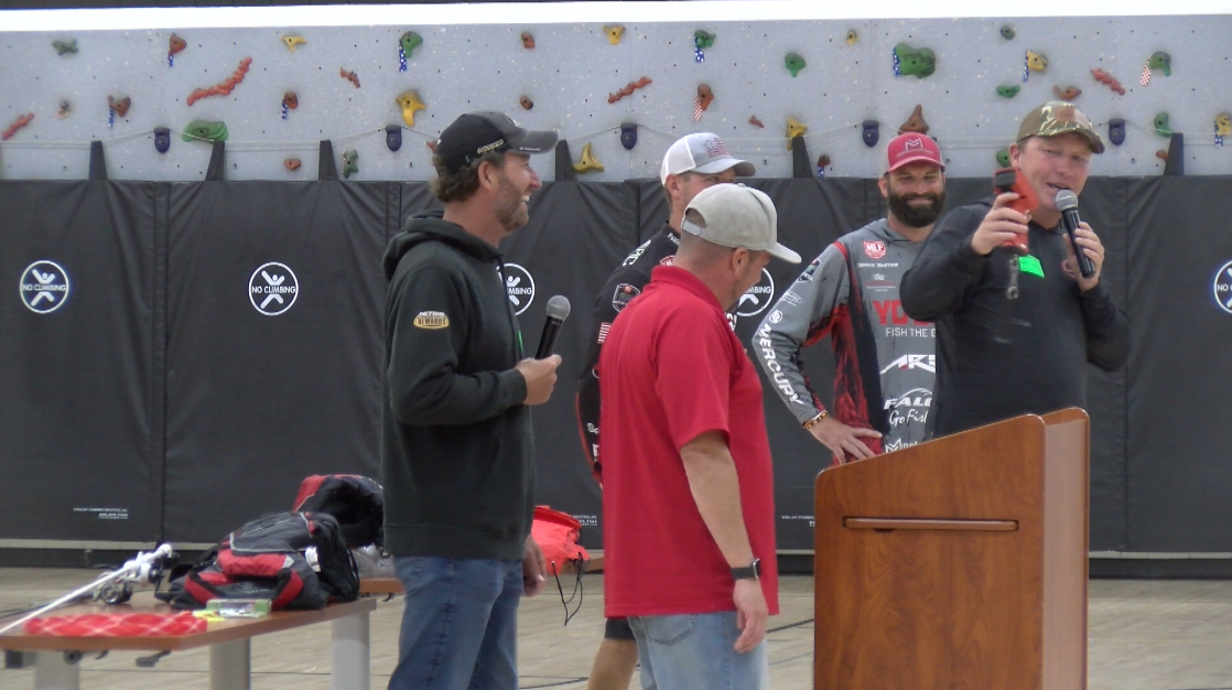 Major League Fishing anglers teach local students what it takes to be a ...