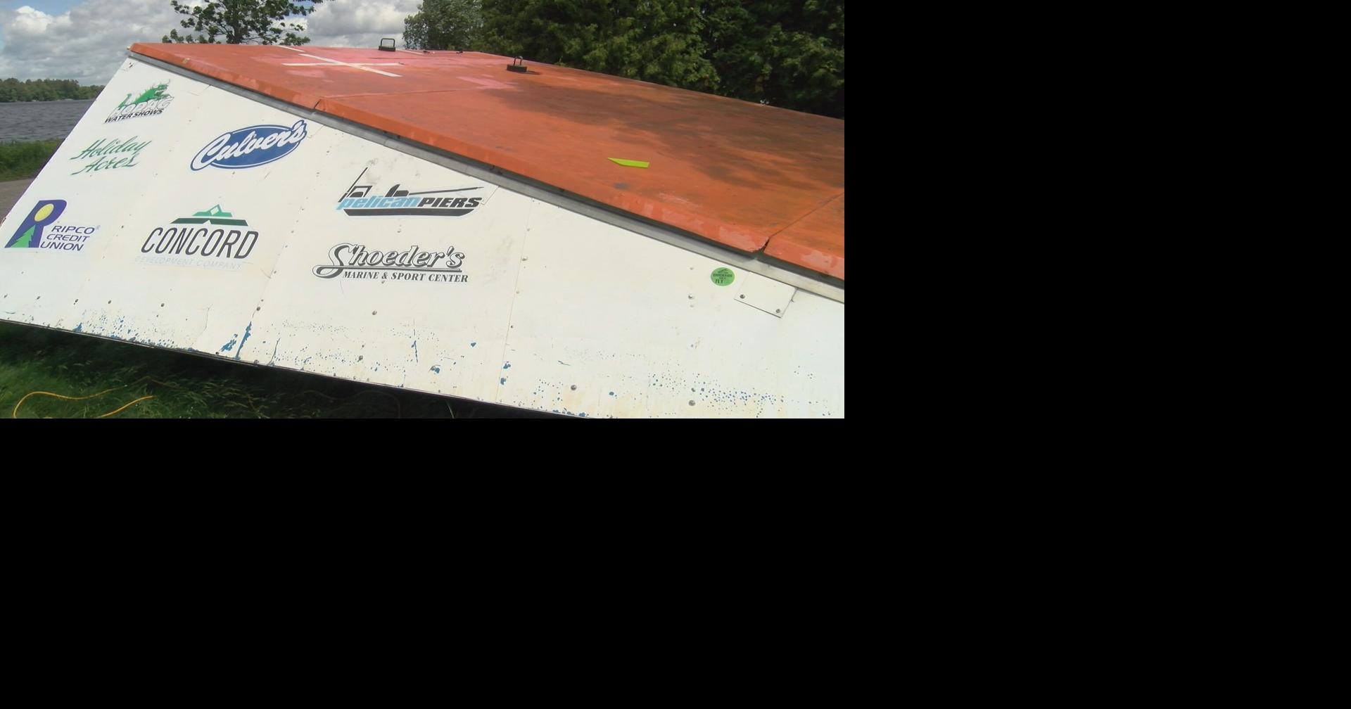 Part stolen from Hodag Water Shows jump ramp | News | wjfw.com