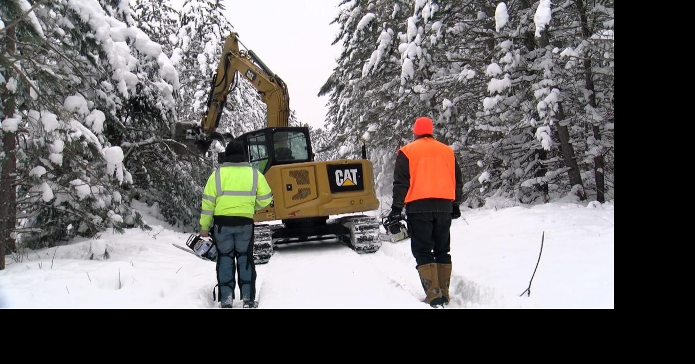 Boulder Junction volunteers rally to clear snowmobile trails ahead of ...