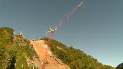 Copper Peak ski jump under construction to host future tournaments ...