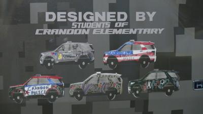 Crandon elementary students design squad car graphics | News | wjfw.com