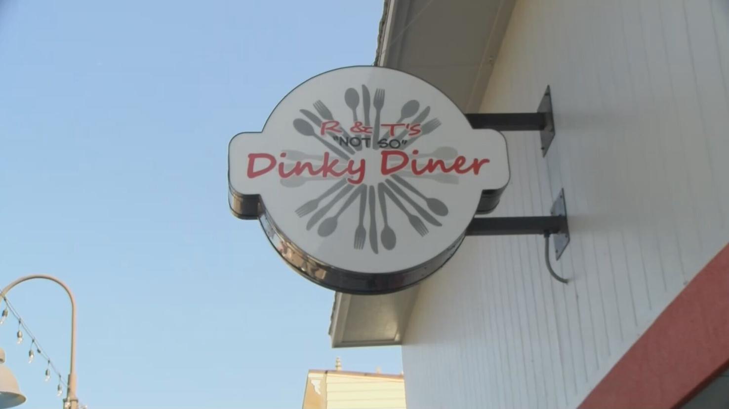 'Really happy to be here again': Dinky Diner reopens two years after ...
