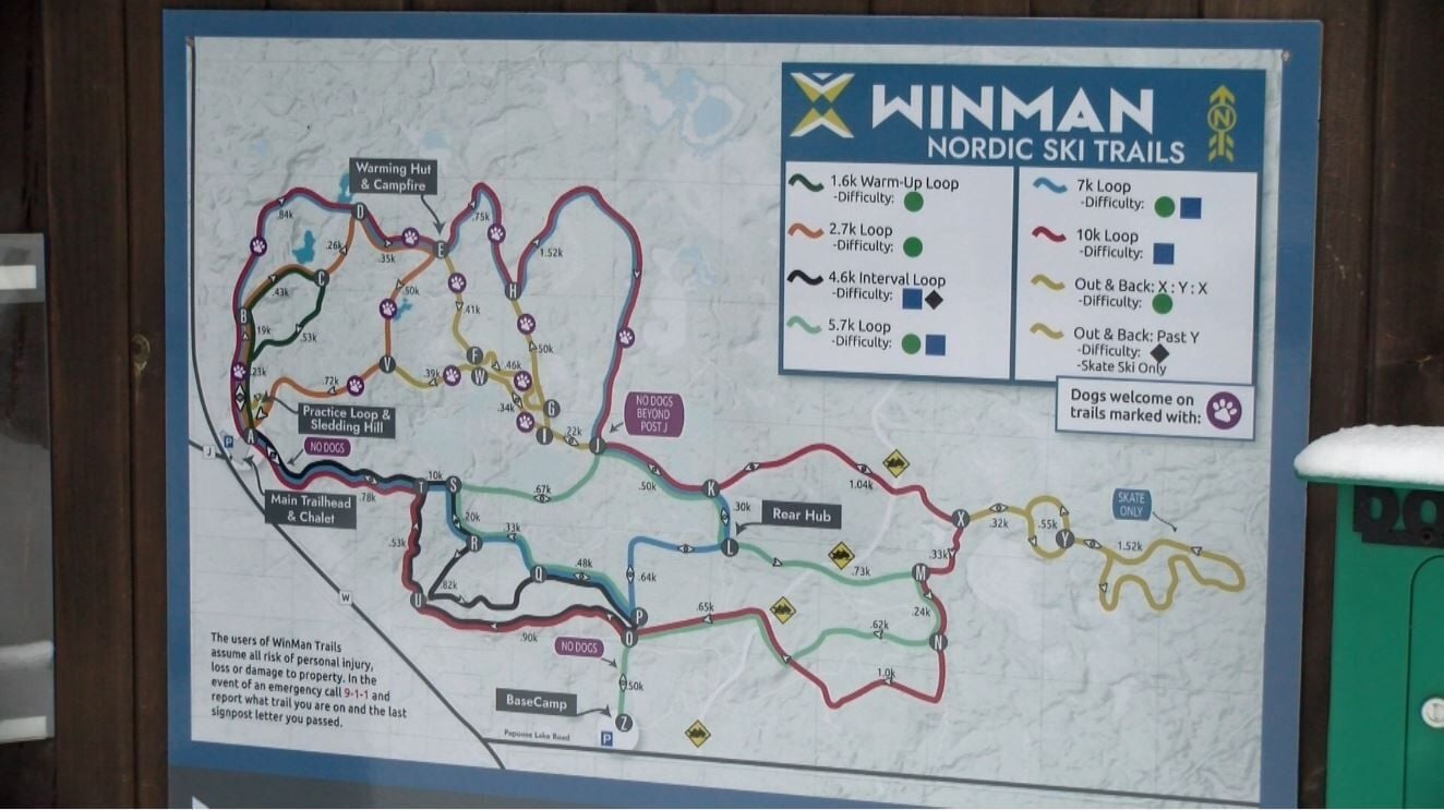 WinMan bike and ski trails off to successful start thanks to snowfall ...