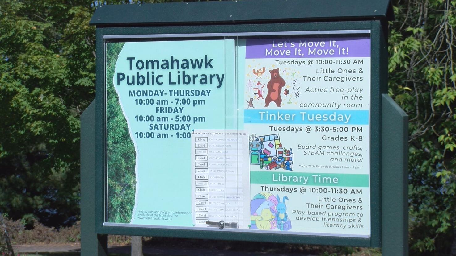 Tomahawk Public Library hosts many programs to involve the community | Local News | wjfw.com