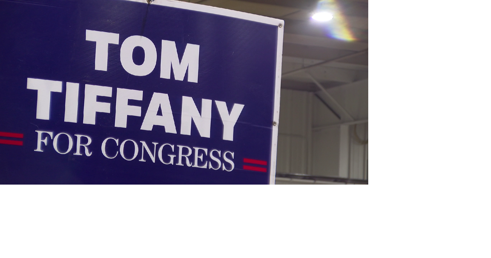 Congressman Tom Tiffany announces bid for re-election | Local News ...