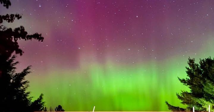 Northern Lights out in stunning form across Northwoods Sunday | Local ...