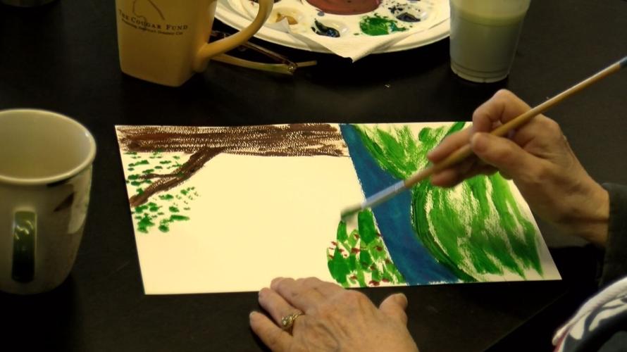 ArtStart holds painting event to assist those stuggling with memory ...