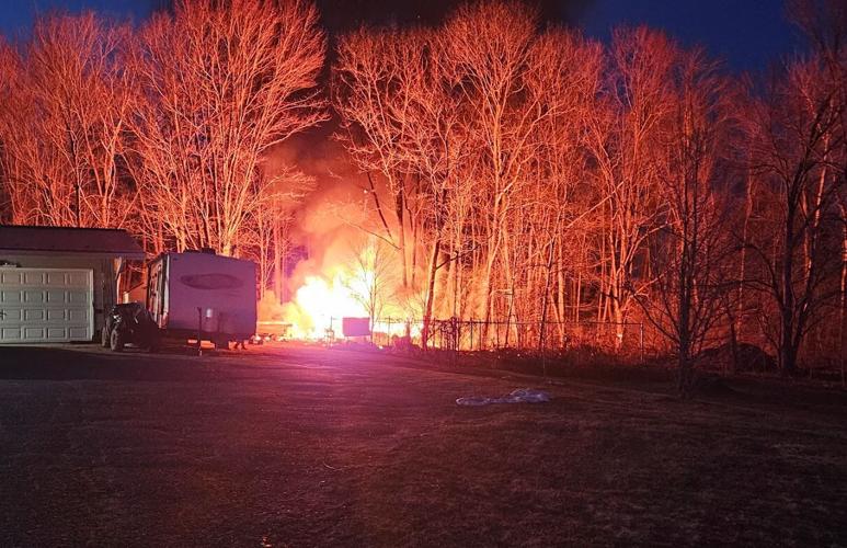 Fire destroys Pine River maple syrup shed on Sunday | Local News | wjfw.com