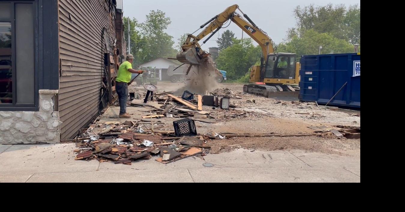 Local restaurant demolished after being destroyed by a March fire ...