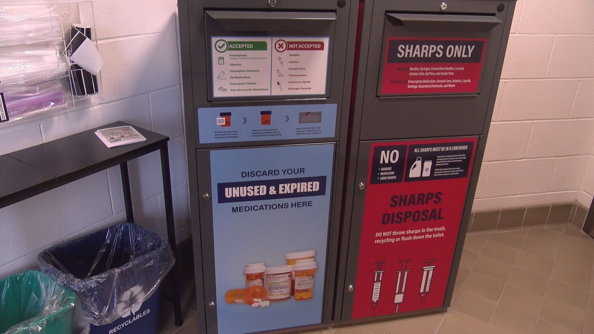 Taylor County residents can now use 24/7 medication and needle disposal ...
