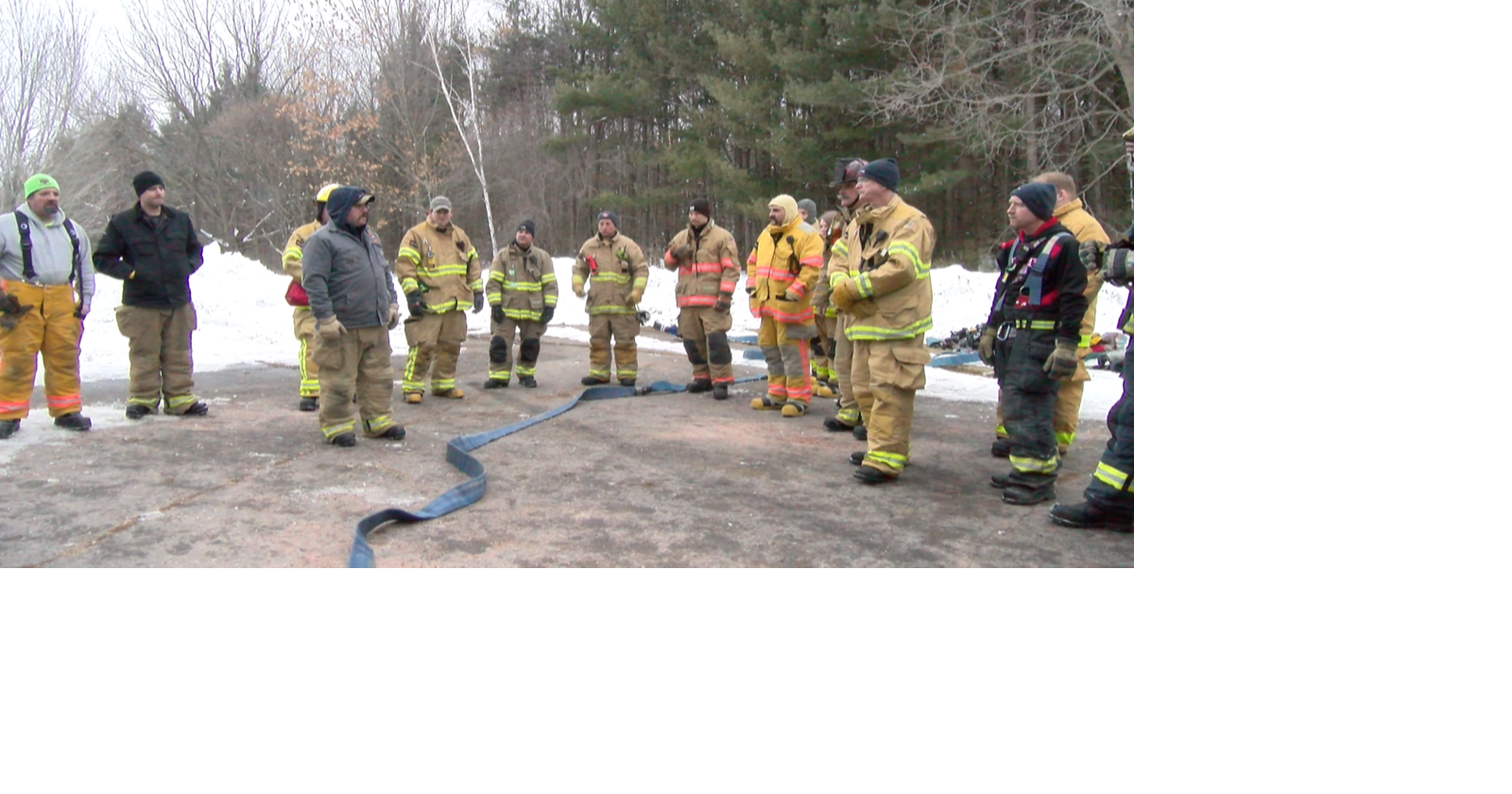 Area fire fighters participate in acquired structure burn training ...