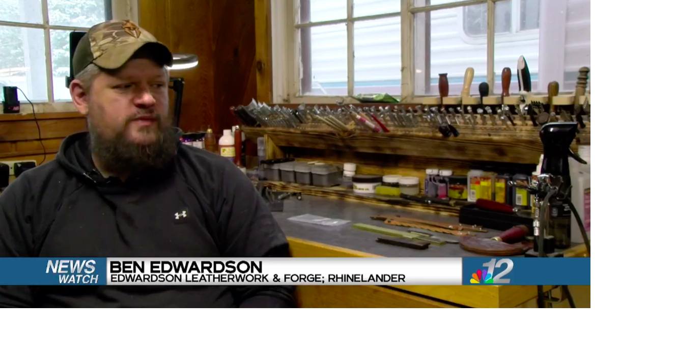 Rhinelander man preserves art of leather making | News | wjfw.com