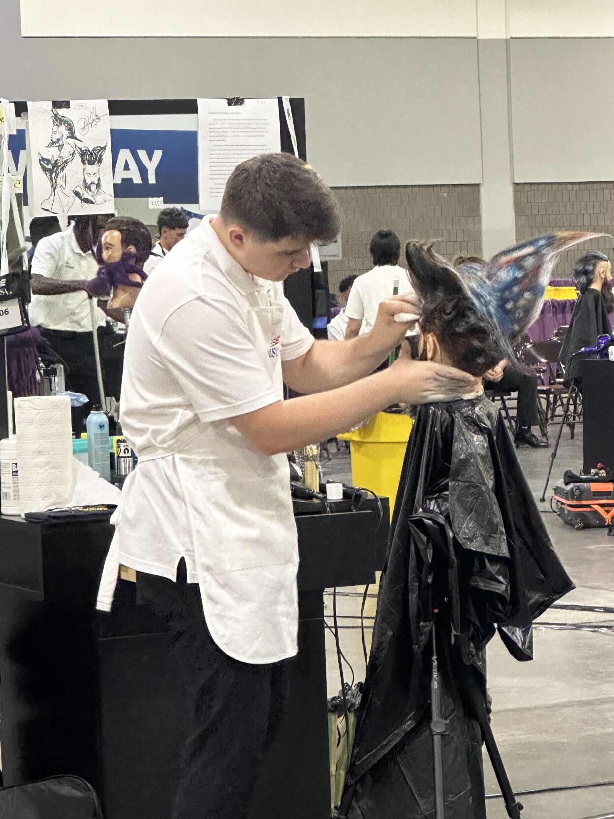Mercer cosmetology student wins national competition, qualifies for ...