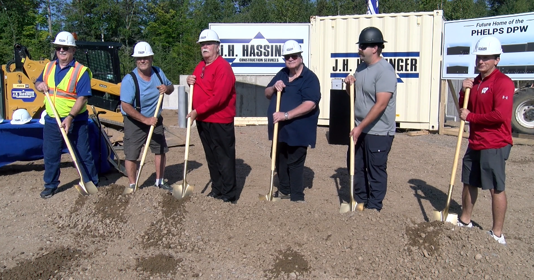 Phelps breaks ground on new public works building | Local News | wjfw.com