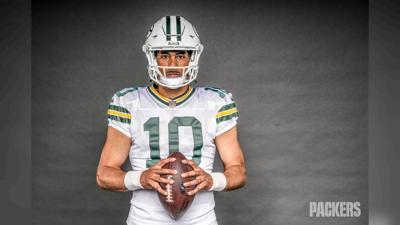 Green Bay Packers introduce new "whiteout" helmets to be worn during ...