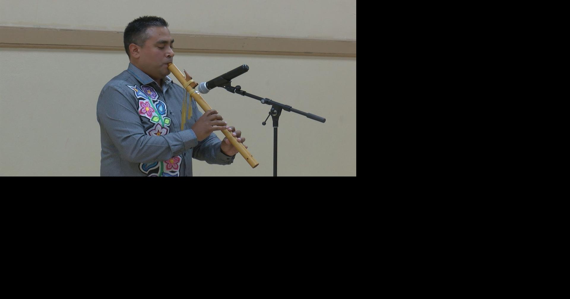 Ojibwe flutist 'connected' and educates others on Native American ...