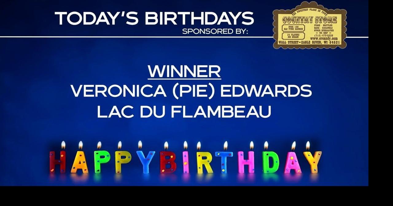 Birthday Club Winner 4-30-24 | | wjfw.com