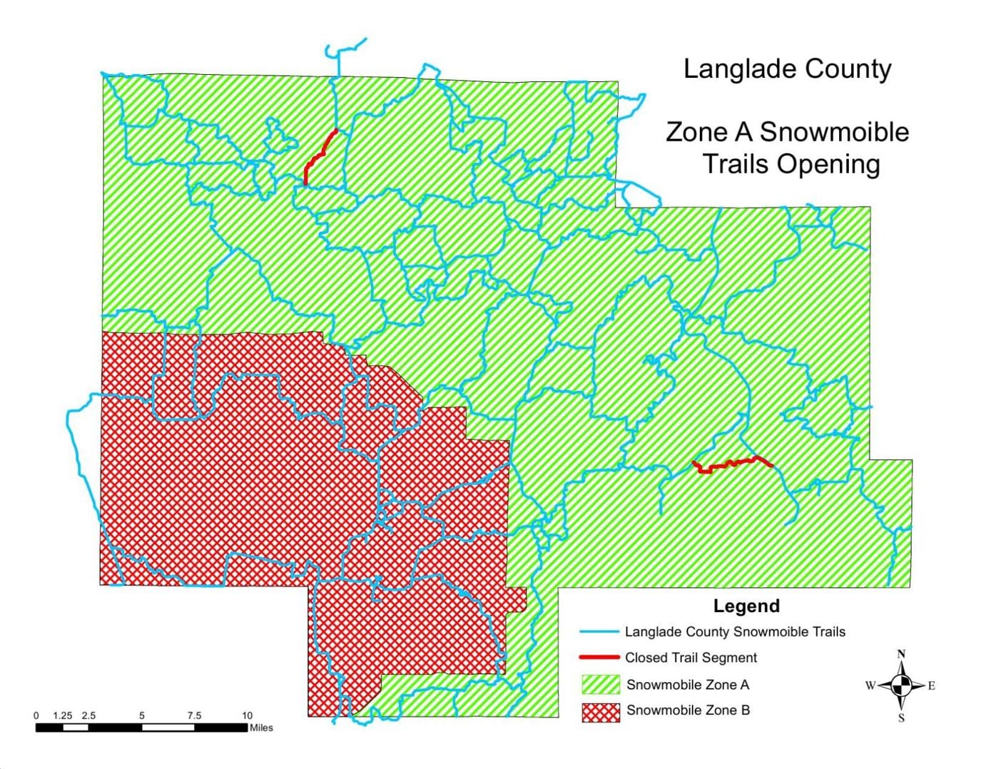 Zone A of the Langlade County Snowmobile Trails opening Sat. morning ...