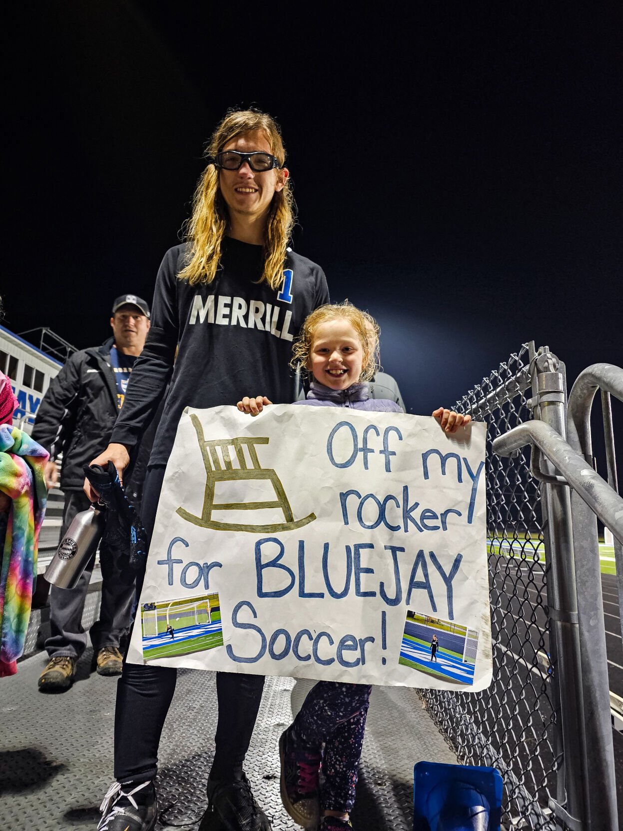 Merrill soccer's goalie and teams biggest fan | News | wjfw.com