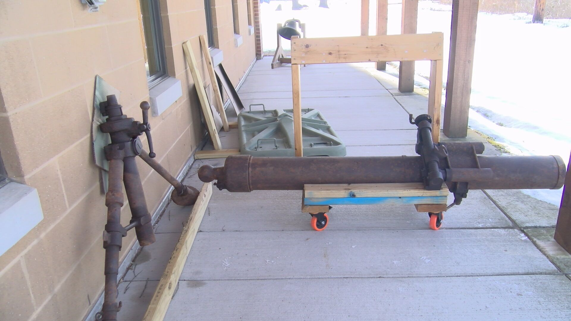 How a mortar cannon ended up in Merrill is still unknown | Local News ...