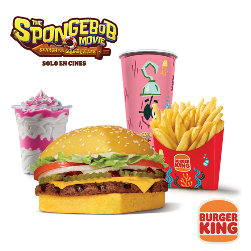 Burger King launches collaboration with SpongeBob movie | Business ...