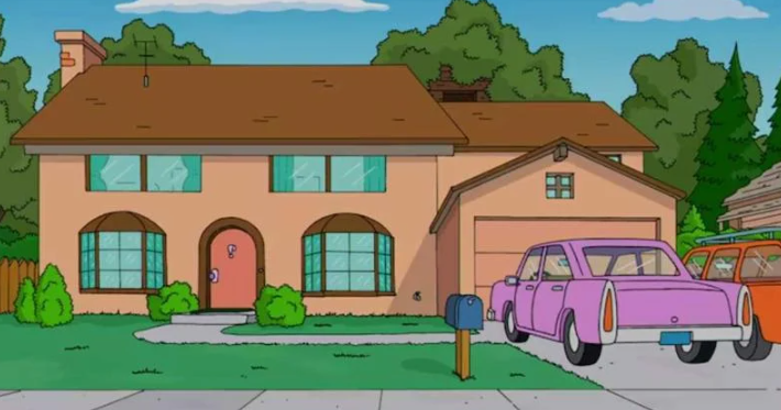 Did you know that The Simpsons' house is real? This is the location ...