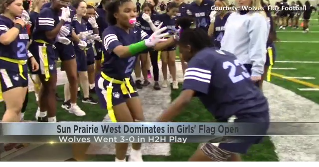 Sun Prairie West flag football goes undefeated in Packers' Girls Flag ...
